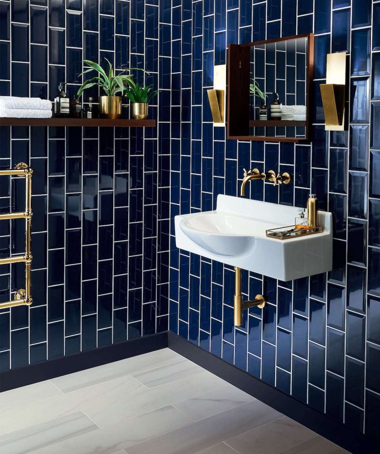 Metro brick tiles:14 pattern ideas for kitchens and bathrooms